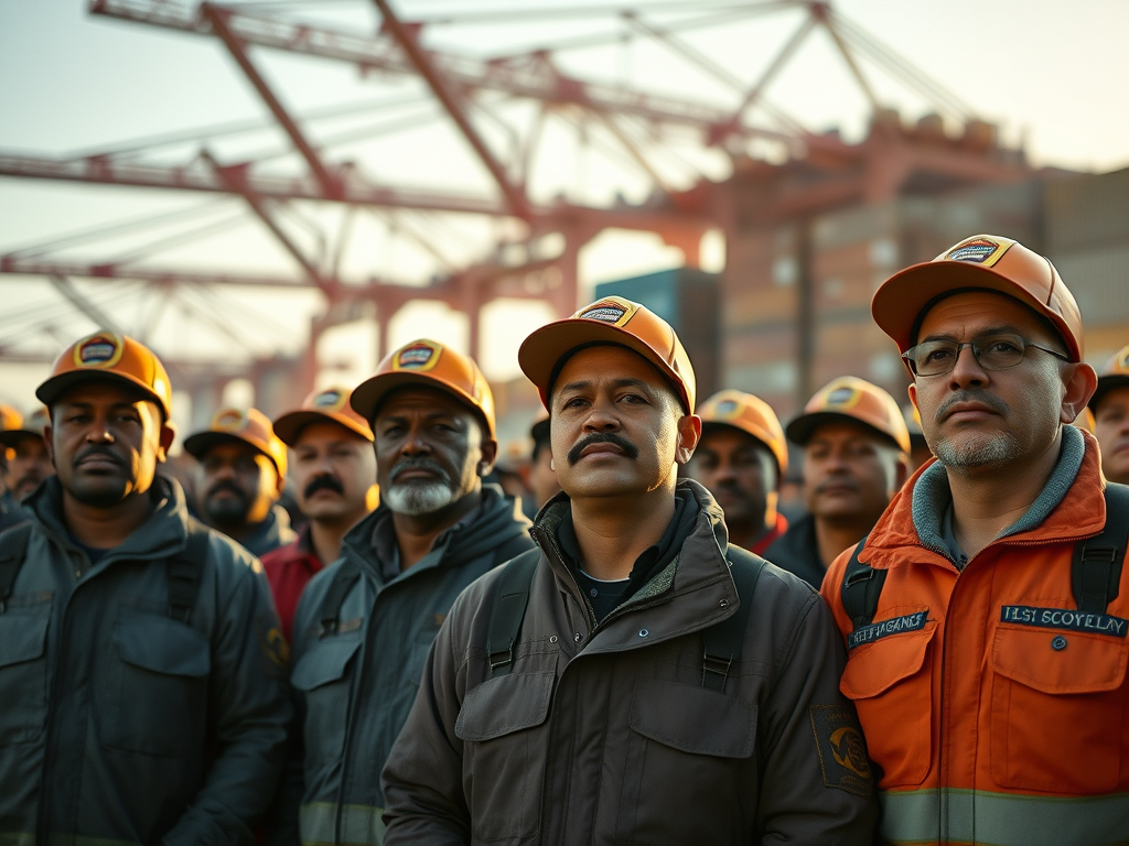 50000 PORT WORKERS GO ON STRIKE SHUTTING DOWN EAST AND GULF COAST PORTS ...